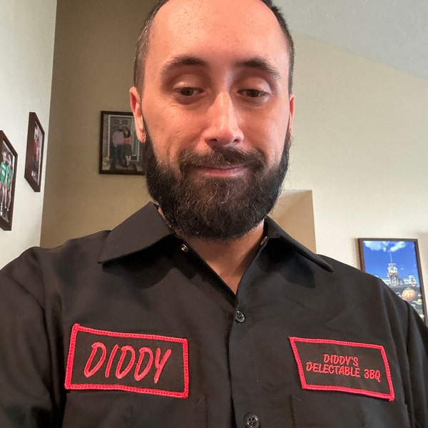 Patch Name Shirt Embroidered, Full Back Logo Embroidery, Red Kap Shop ...