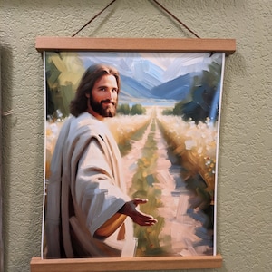 Walking With Jesus, I Will Walk With Christ, Come Follow Me, I Walk by Faith, Jesus Painting ...