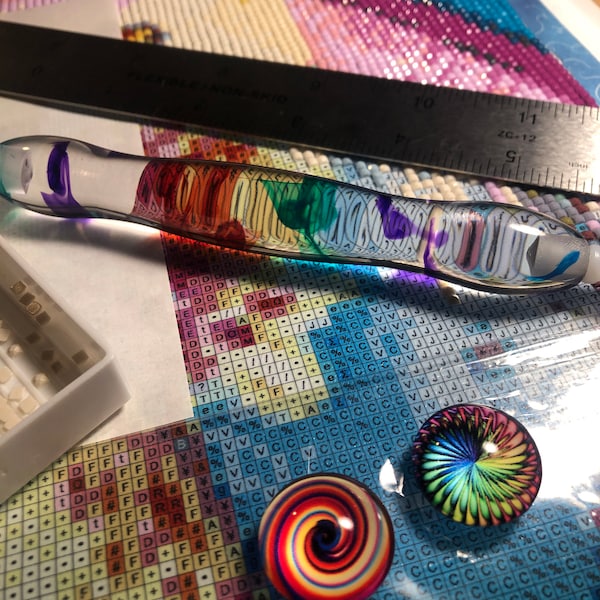 Glass Cover Minder / Abstract Designs Cover Minder / Retro Cover ...