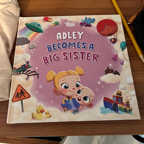 Personalized Book for Big Sister - How to Become a Big Sister - Big ...