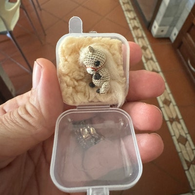 Custom Micro Baby Dragon in Walnut. Dollhouse Miniature Tiny Dragon ...