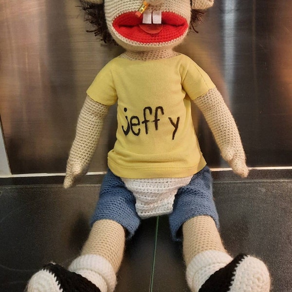 Crochet Pattern Jeffy Puppe Amigurumi PDF Only/ - Etsy