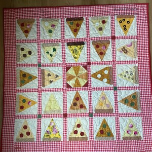 Pizza Slice Quilt Block PDF Instant Download Quilt Pattern 6 Inch and ...