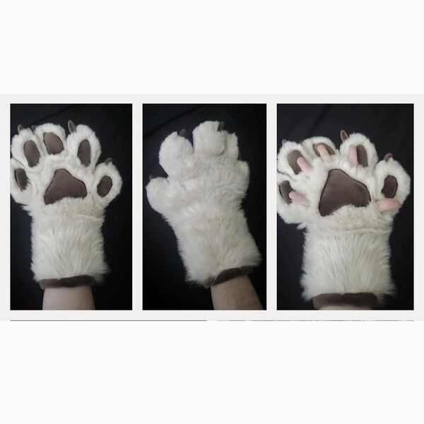 PDF TEMPLATE: Fursuit 5 Finger Paws! Digital Download - Etsy
