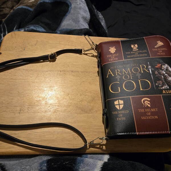 Custom Engraved Leather Handbag - Elegance & Faith Combined ...