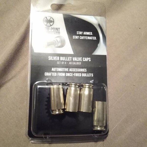 Hollow-point Gear Bullet Tire Caps real Once-fired Bullets for Your ...