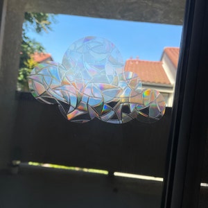 Cloud Window Cling Sun Catcher Decals Rainbow Maker Sets - Etsy