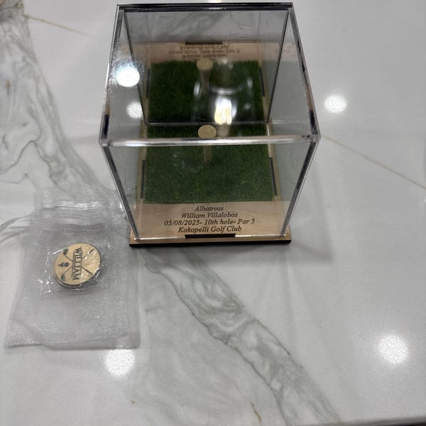 Golf Ball Marker Holder Display Case Stand Organiser Store Rack ...