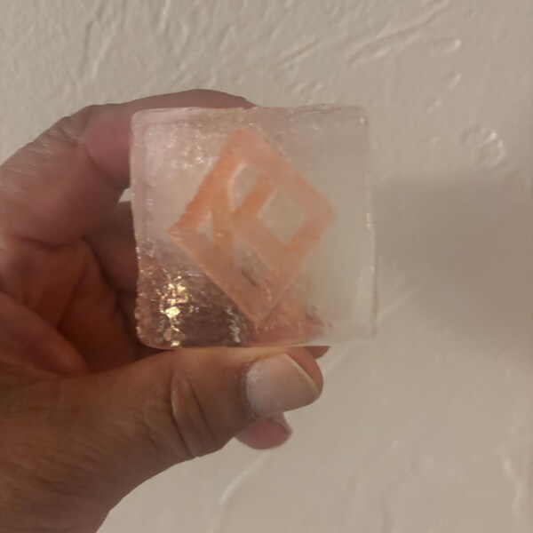 Custom Ice Mold, Letter Ice Cubes, Monogram Ice Mold, Personalized ...