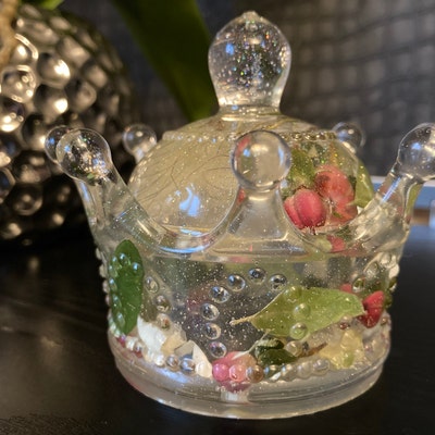 Crown Box Silicone Mold-crown Storage Box Mold-crown Resin Mold-crown ...