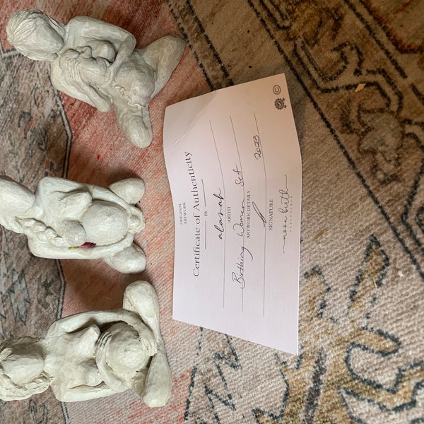Embrace Sculpture Earthside Statue Midwife Gift Doula Blessingway ...