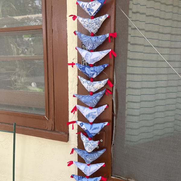 Prosperity Hens Sewing Pattern: Fabric Chickens Tutorial (PDF Download ...