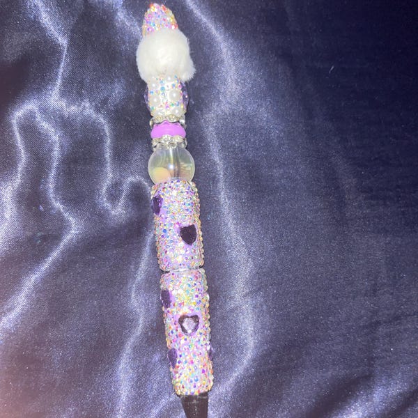 HEART Beaded Pens , Characters , Cute Pens, Elevate Your Station at the ...