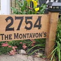 Personalized Driveway/entrance Signs, Made to Order - Etsy Canada