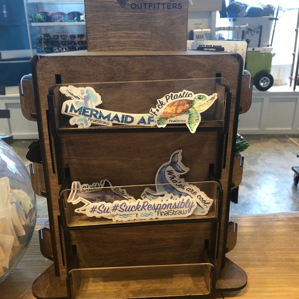 Sticker Display Stand 9 Shelves - Etsy