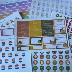 Happy Anniversary Cake Reminder Cute Kawaii Planner Stickers for Erin ...