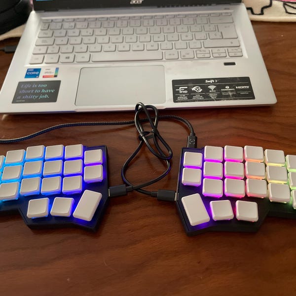 Corne MX V4.1 USB-C Split Keyboard - Ergonomic Keyboard - Etsy