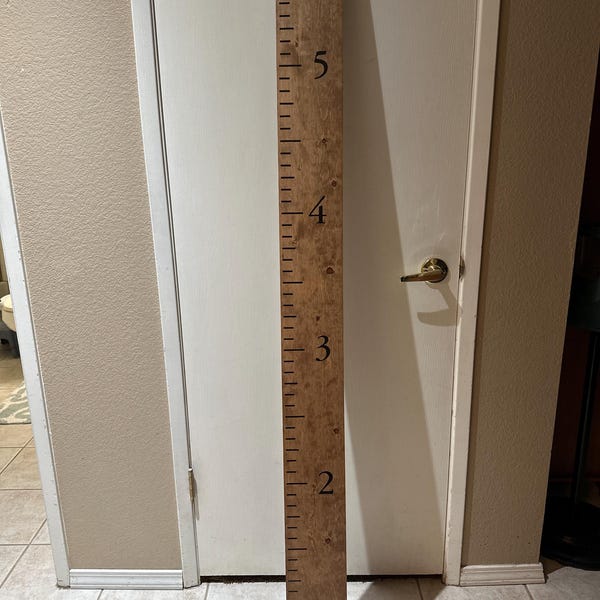 DIY Vinyl Kids Growth Chart Ruler Decal for Boys and Girls (GC-DCL ...