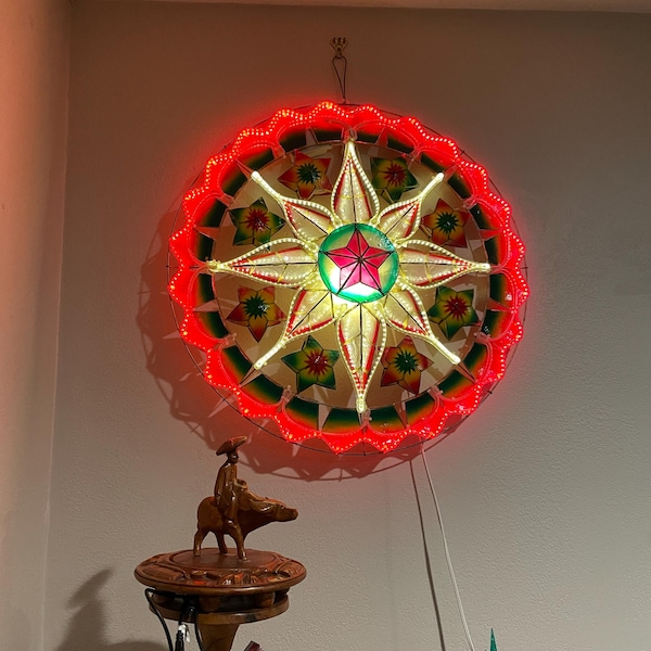 100% LED Tala 8 Capiz Parol (20",25",30") ON SALE - Etsy