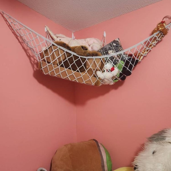 CROCHET PATTERN: Extra Large Stuffed Animal Squishmallow Corner Hammock ...