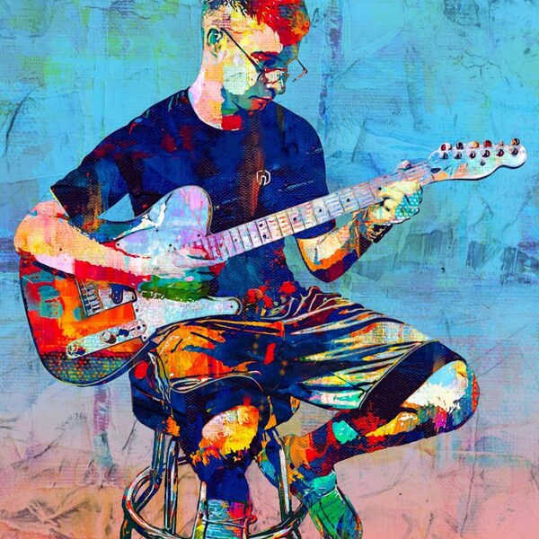 Custom Pop Art From Photo, Photo to Modern Art, Personalized Pop Art ...