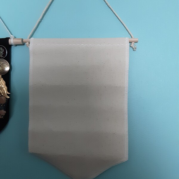Large Blank Canvas Banner, Enamel Pin Banner, Pin Banner, Pin Pennant ...