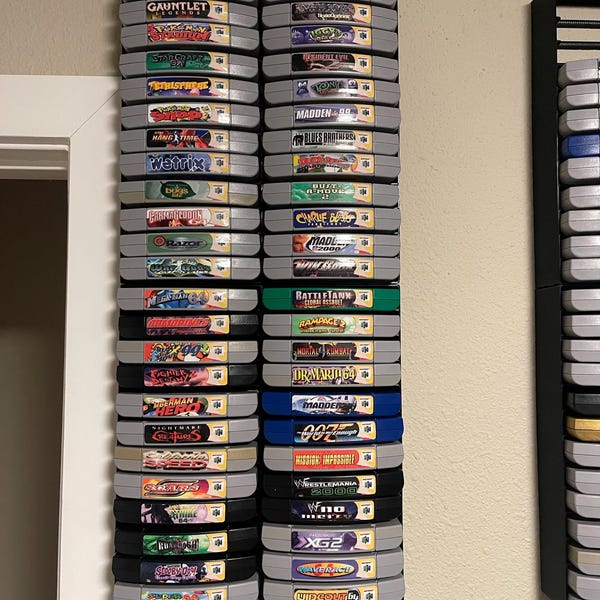 Atari Jaguar Sticker End Labels Set (for All 185 Custom Cartridge Game ...