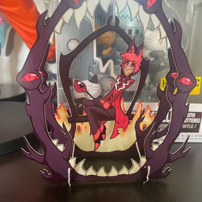 Alastor Hazbin Hotel Paper Craft Standee - Etsy