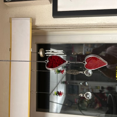 Stained Glass Shamrock / Irish Decor / Happy St Patrick's Day Charm ...