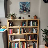 Desktop Mini Bookcase - Solid Wood Tree Bookshelf - Decorative Small ...