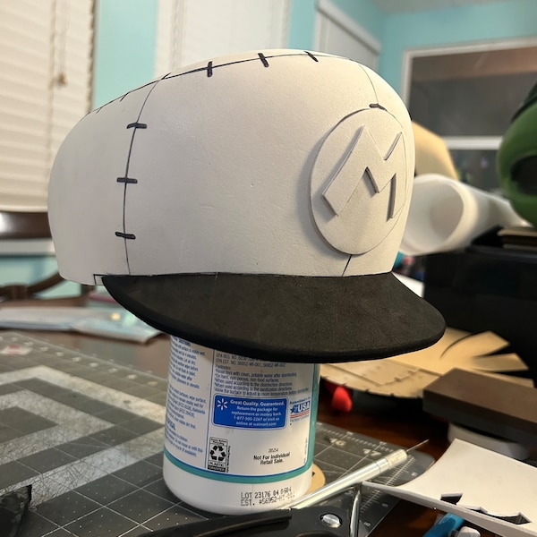 Simple Cap Hat - DIY Printable EVA Foam Hat Pattern for Cosplay ...
