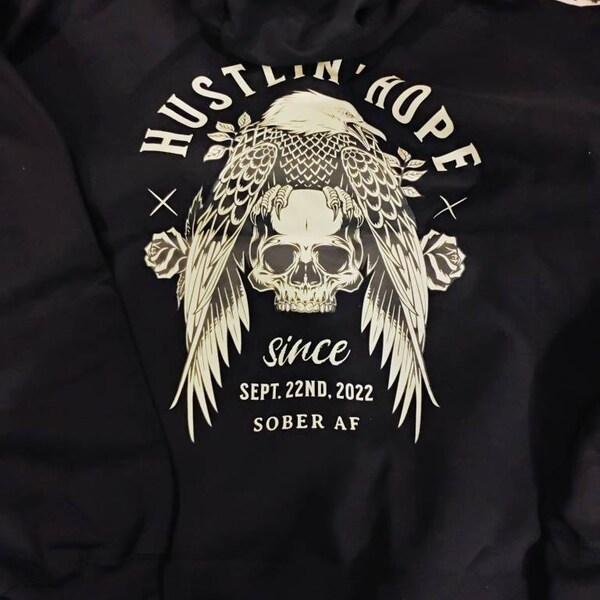 Addiction Recovery T-shirt Inspiring Sobriety Serenity Established - Etsy