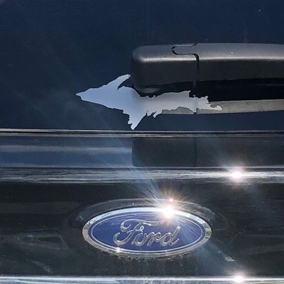 Custom Upper Peninsula Decal, Michigan Home Sticker, Yeti Tumblers Cup ...