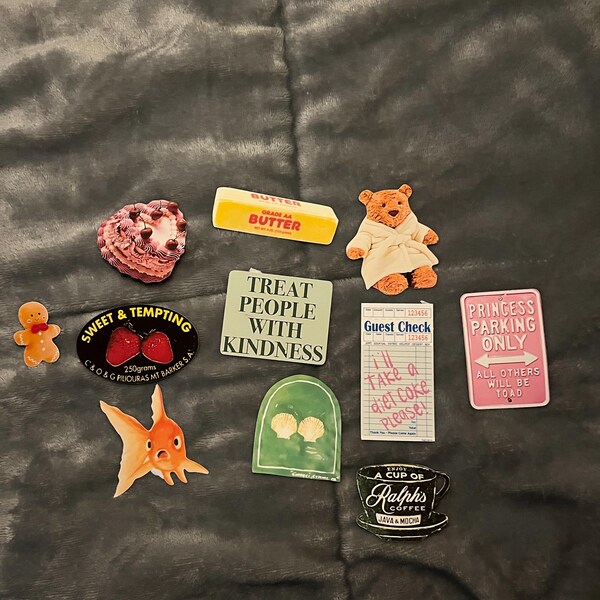 Mystery Sticker Pack, Pinterest Aesthetic Stickers, Waterproof Stickers ...