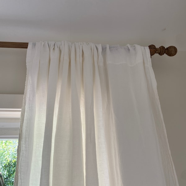 Gorgeous Reclaimed Wood Style Rustic Curtain Rod Rail Poles in Various ...