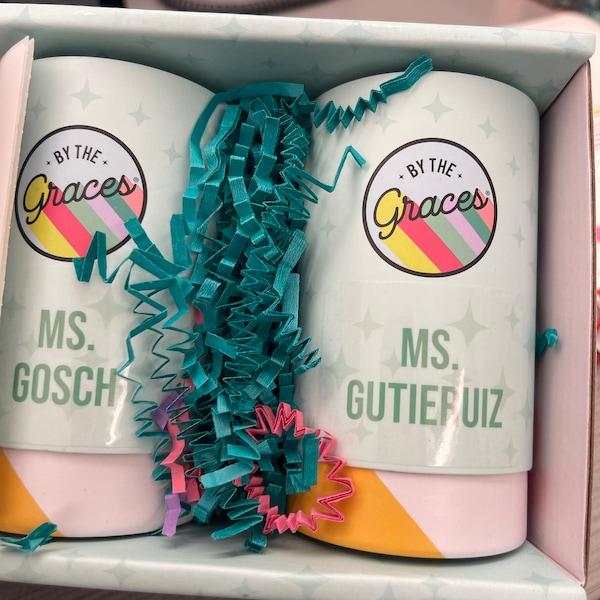 Teacher Glitter Lanyard - Personalized Lanyard for ID Badge - Beaded ...