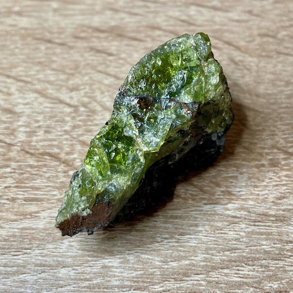 Peridot Gemstone Tree - Windswept Peridot and Lapis Bonsai Canary ...