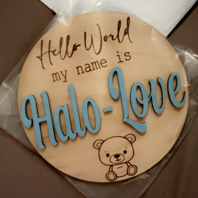Baby Pregnancy Announcement Sign, Baby Scan Wooden Sign, Due Date ...