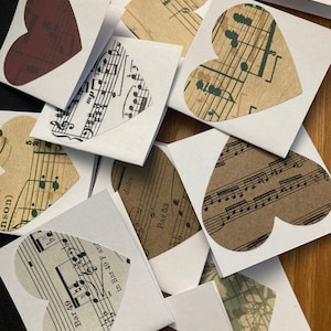 Mini NOTECARD Assortment Tiny 2 Square Folded Notes Colorful Scalloped ...