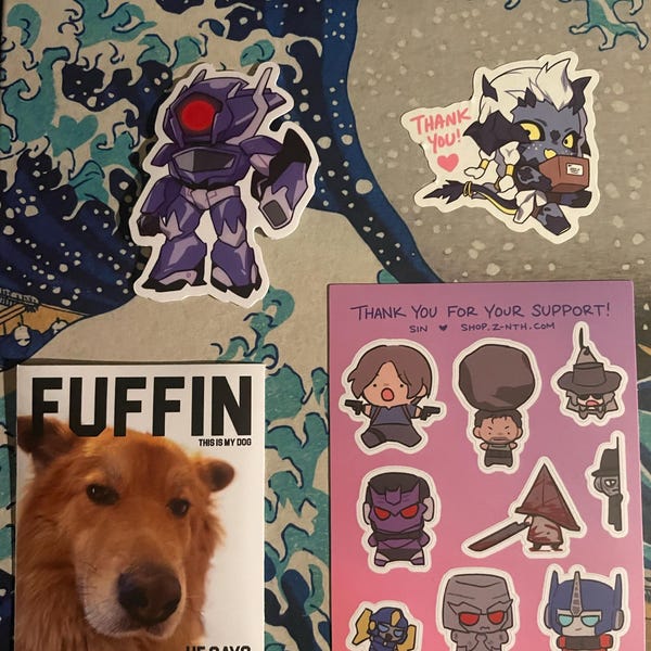 FFXIV | Big Boy Venat 3 Inch Sticker - Etsy