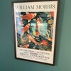 William Morris Moon & Stars Print, William Morris Exhibition Print ...
