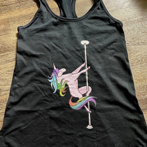 Pole Dancing Unicorn Shirt, Pole Dancing Shirt, Pole Dancer Shirt, Pole ...