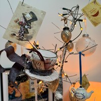 Marie Antoinette Glitter Bunting , Marie Party Decor , Marie Garland ...