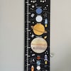 Personalised Solar System Height Chart - Etsy