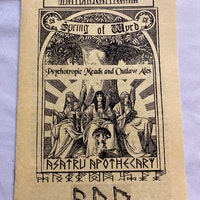 A Forest Reader, Rune Lore, Rune Zine, Rune Poem, Havamal, Voluspa ...