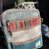 Stone Washed RUSTY Hipster Brown Hemp Medium Backpack.crafted With ...