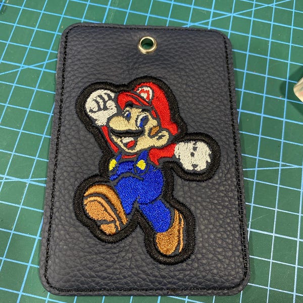 Super Mario Patch File for Embroidery, Machine Embroidery, Digital File ...