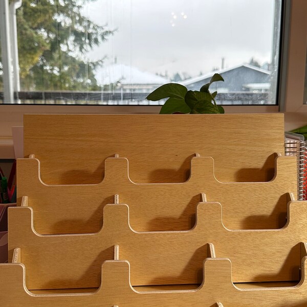 Easel Style Book Stand, Made of Birch Plywood With a 4 Width for ...