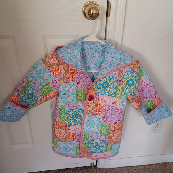 Coat Sewing Pattern for Kids, Girl Coat Pattern, Kids Pattern, PDF ...