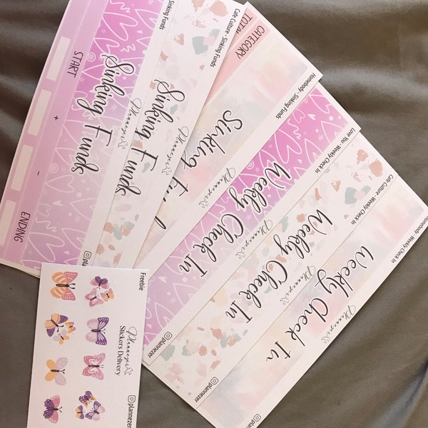 Printable Weekly Sticker Kit | Printable Planner Sticker Kit | Digital ...